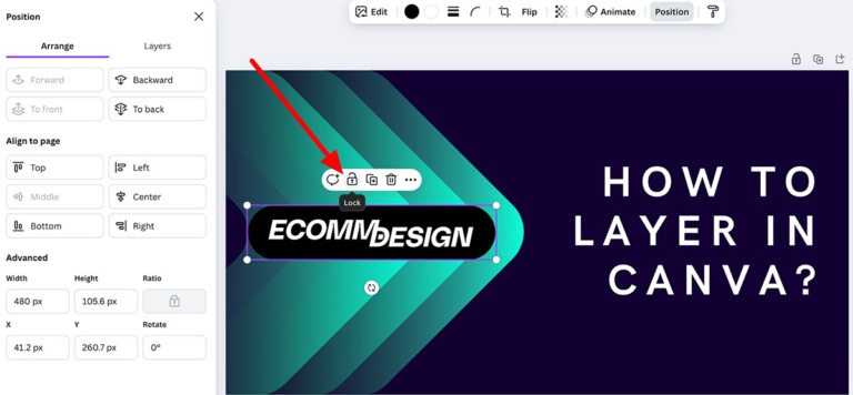 How Do You Layer Pictures in Canva? | eCommerce Website Design Gallery ...