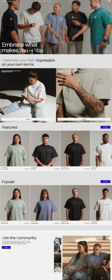Le Flair Studios | eCommerce Website Design Gallery & Tech Inspiration