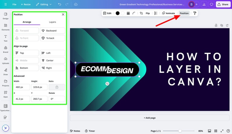 How Do You Layer Pictures in Canva? | eCommerce Website Design Gallery & Tech Inspiration