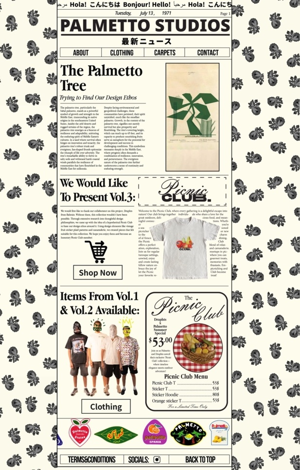 Palmetto Studios | eCommerce Website Design Gallery & Tech Inspiration