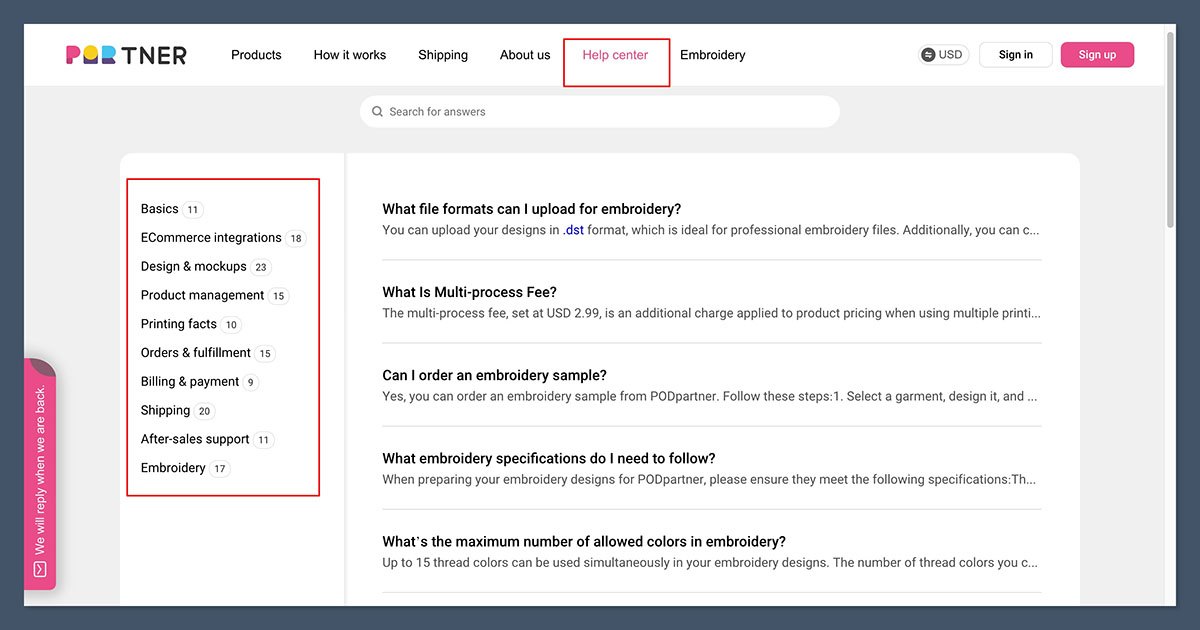 PODpartner Review: Creative, Custom Clothing at Scale | eCommerce ...
