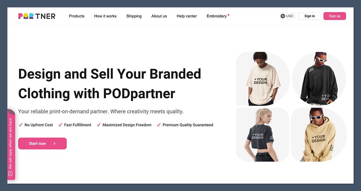 PODpartner Review: Creative, Custom Clothing at Scale | eCommerce ...