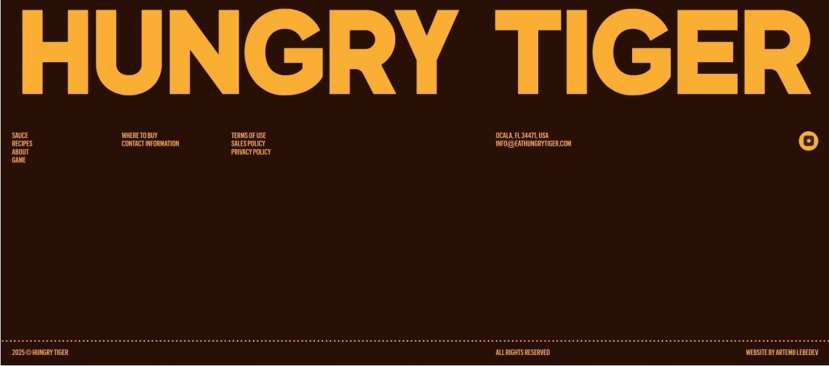 Hungry Tiger | eCommerce Website Design Gallery & Tech Inspiration