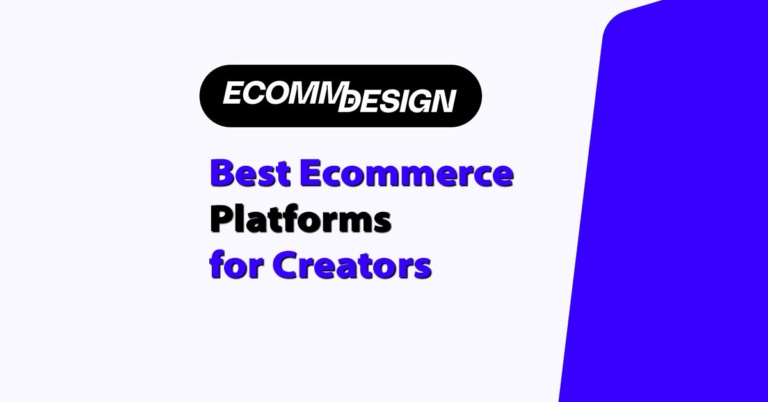 Best Ecommerce Platforms for Creators in 2026 | eCommerce Website ...